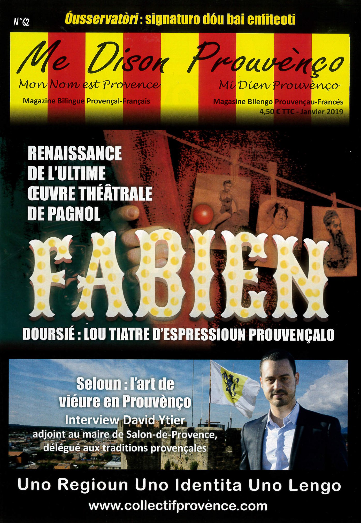 Grasse et ses savoir-faire dans le magazine bilingue "Me Dison Prouvènço"